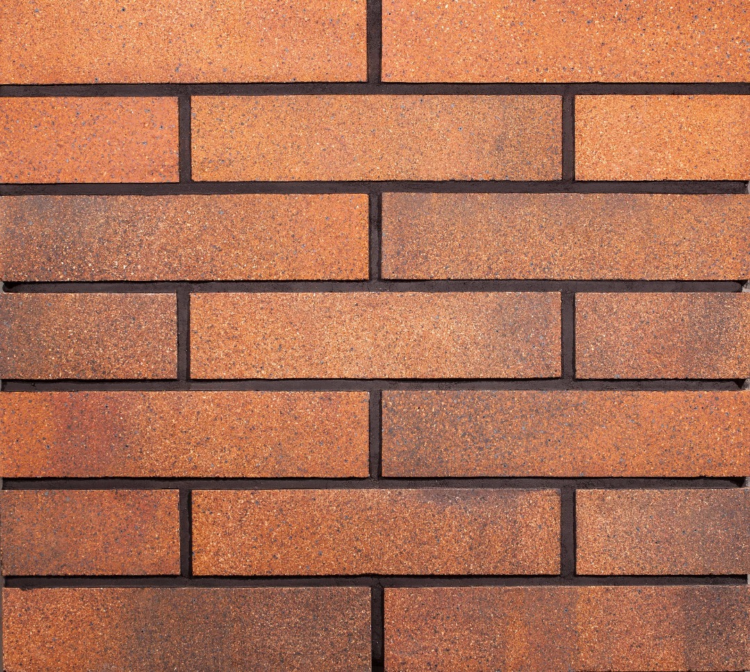 ORANGE RED MULTI BRICK CLADDING - CB11